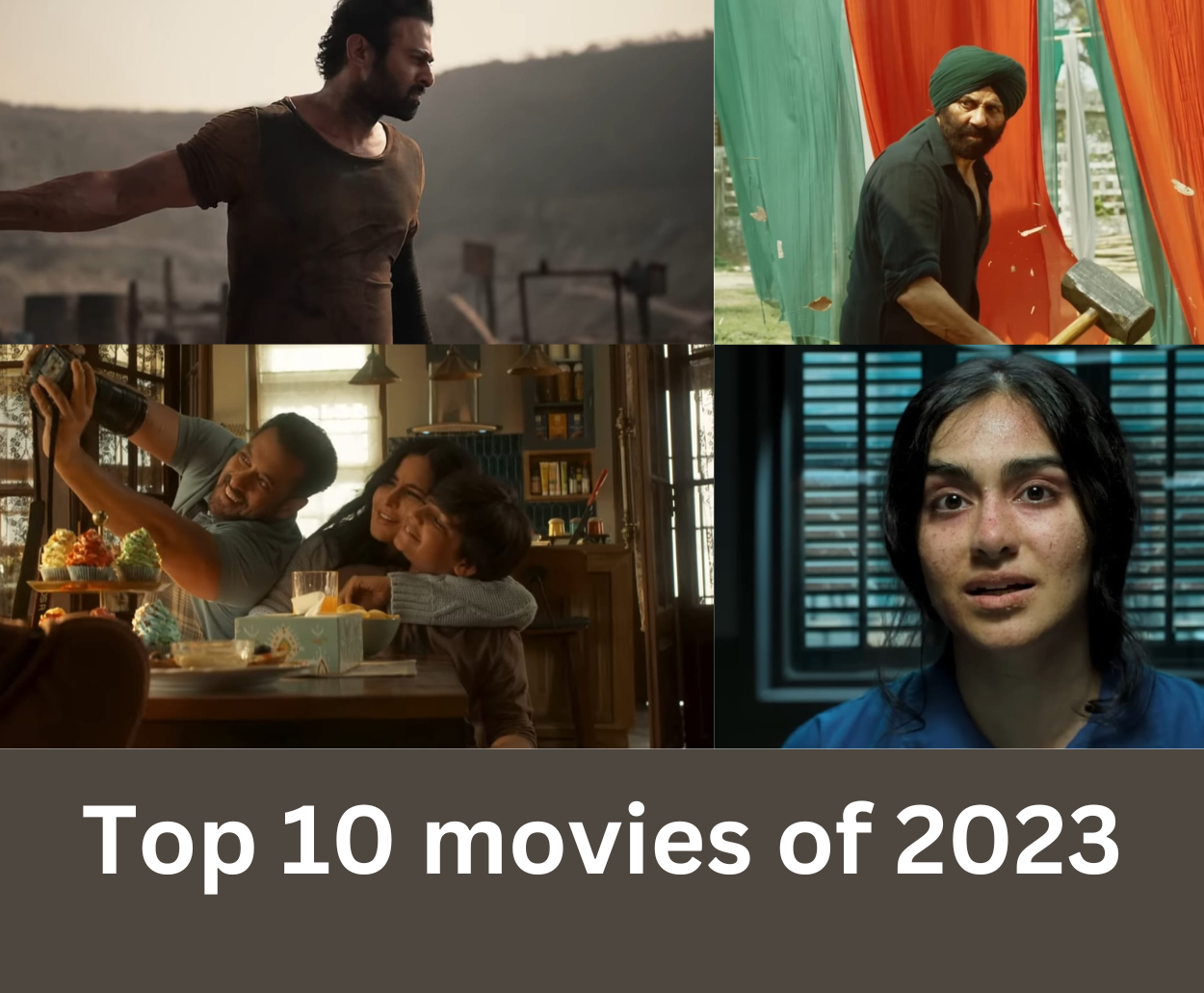 Top 10 highest grossing movies of Bollywood in 2023